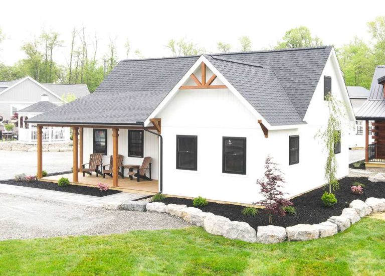 Stunning 20x36 Cabin With Porch Under $75,000