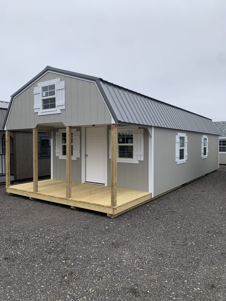 You Won’t Believe What Fits Inside This 14×36 Lofted Cabin!